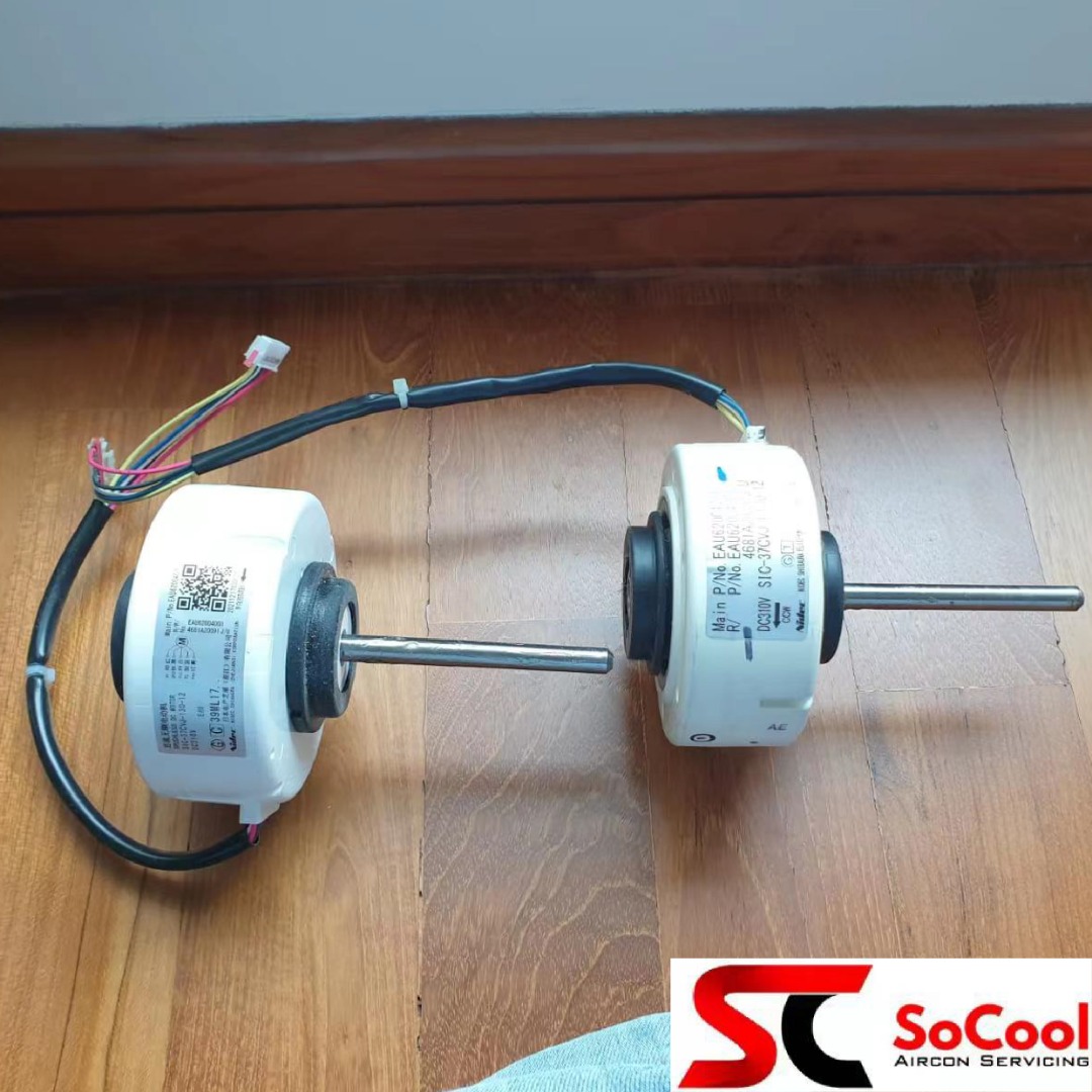 Change Fan Motor | SoCool Pte Ltd