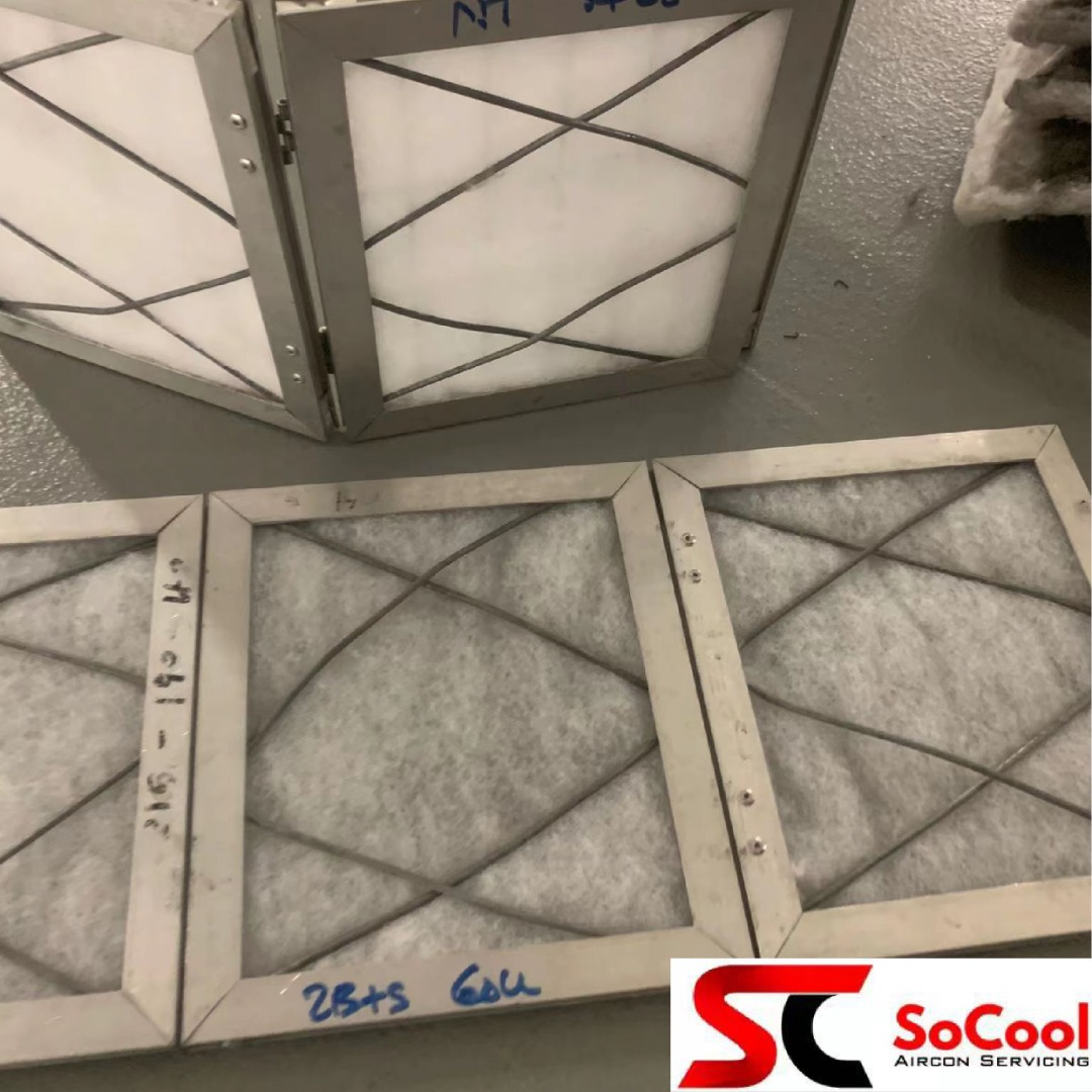 Replace Aircon Filter | SoCool Pte Ltd