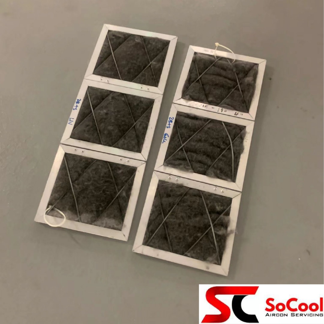 Replace Aircon Filter | SoCool Pte Ltd